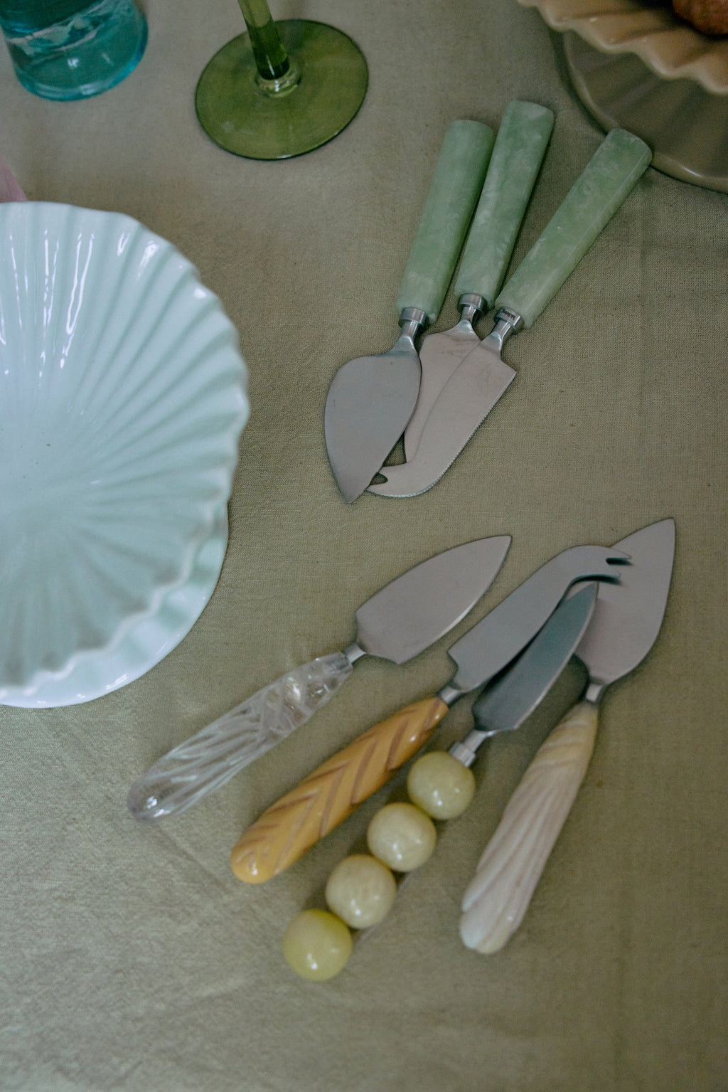 HKLiving Cheese Knives (Set of 3) - Cream – UNC Wardrobe