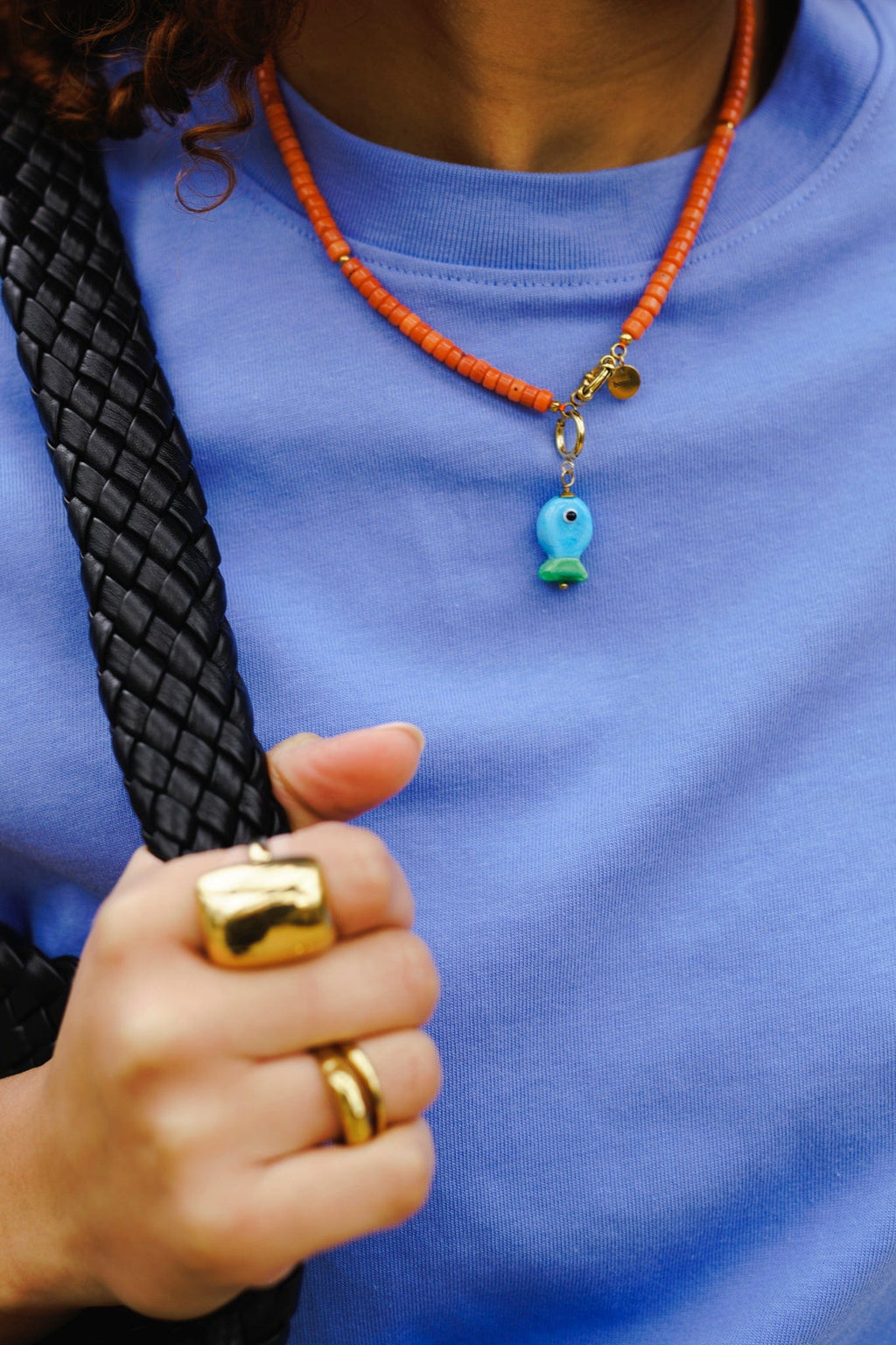 Tommy Fish Ketting - Oranje - Gratis leveren NL, BE en DE boven 75 EUR ...